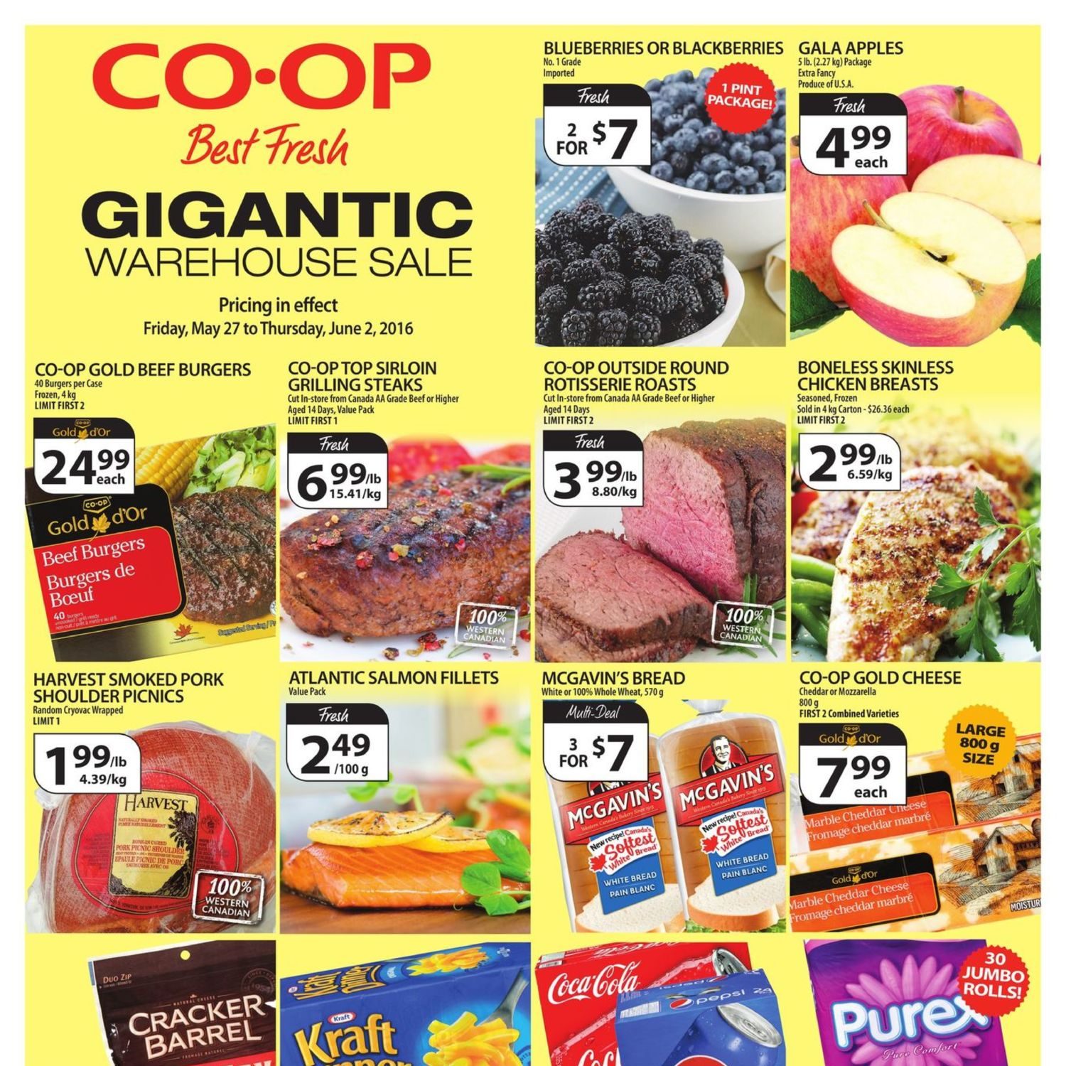 Calgary Coop Weekly Flyer - Weekly - Gigantic Warehouse Sale - May 27 ...