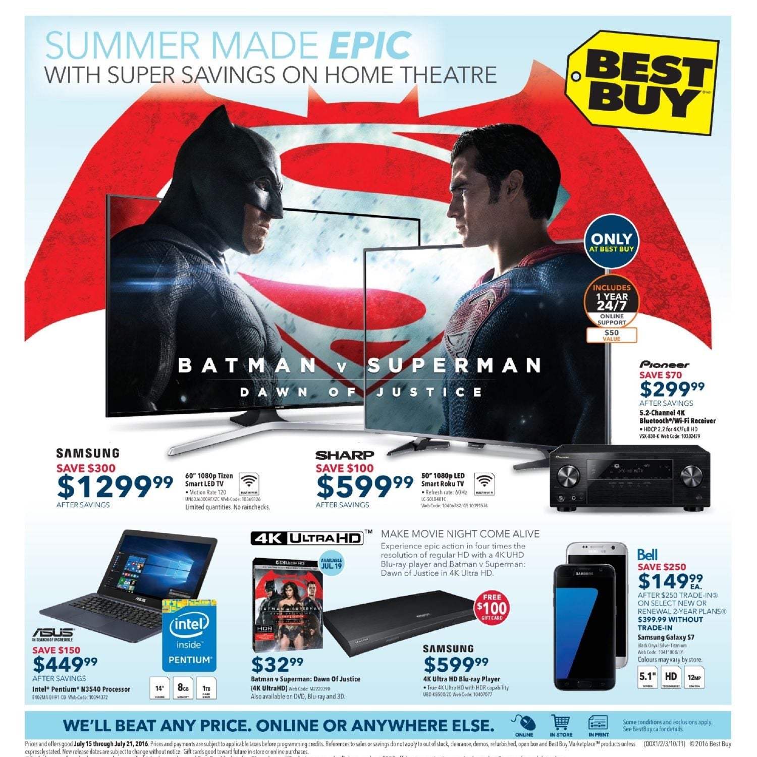 Best Buy Weekly Flyer - Weekly - Summer Made Epic - Jul 15 – 21 ...