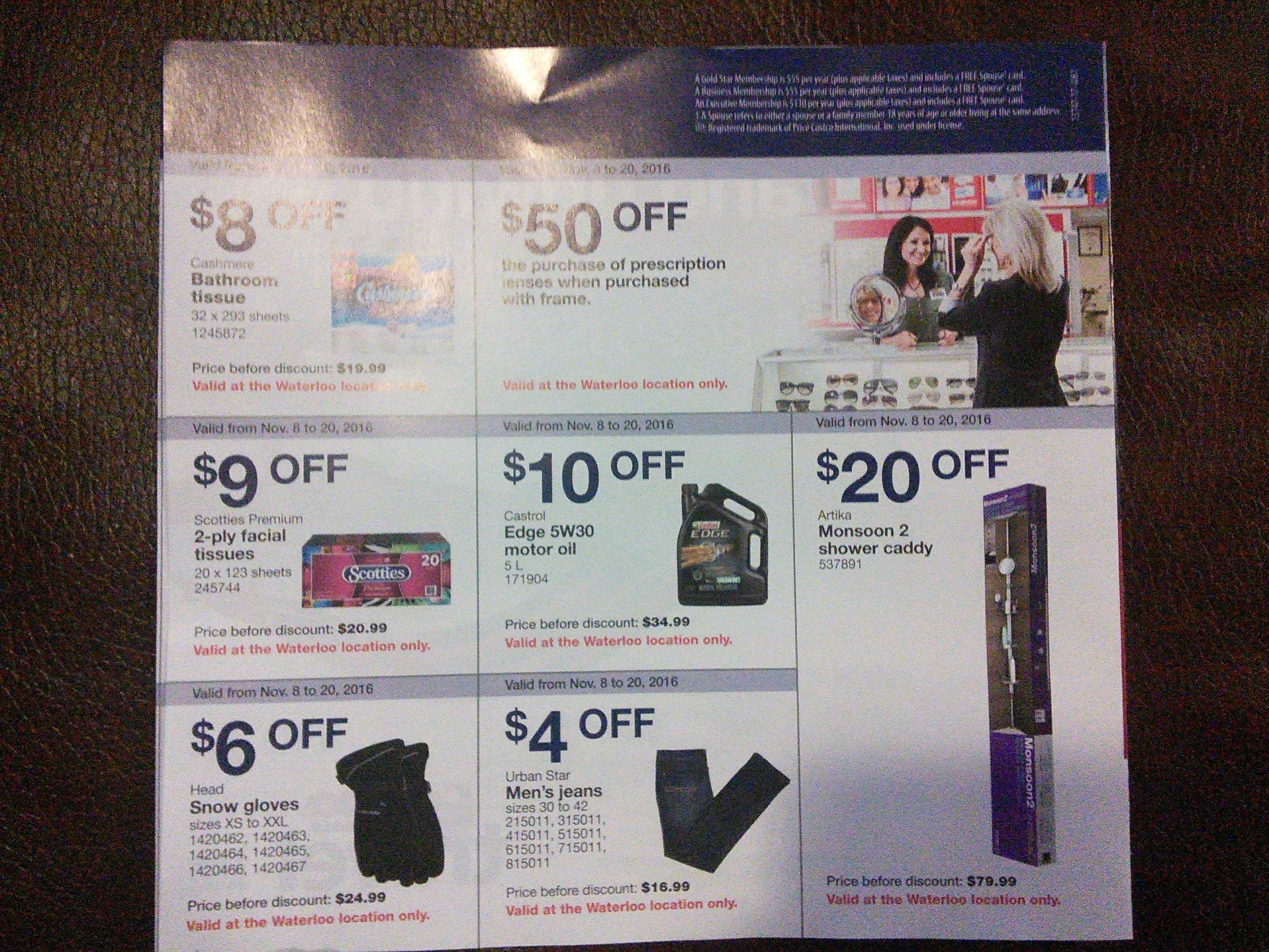 [Costco] Costco Waterloo Specific Coupons (Nov 8th-20th) - RedFlagDeals ...