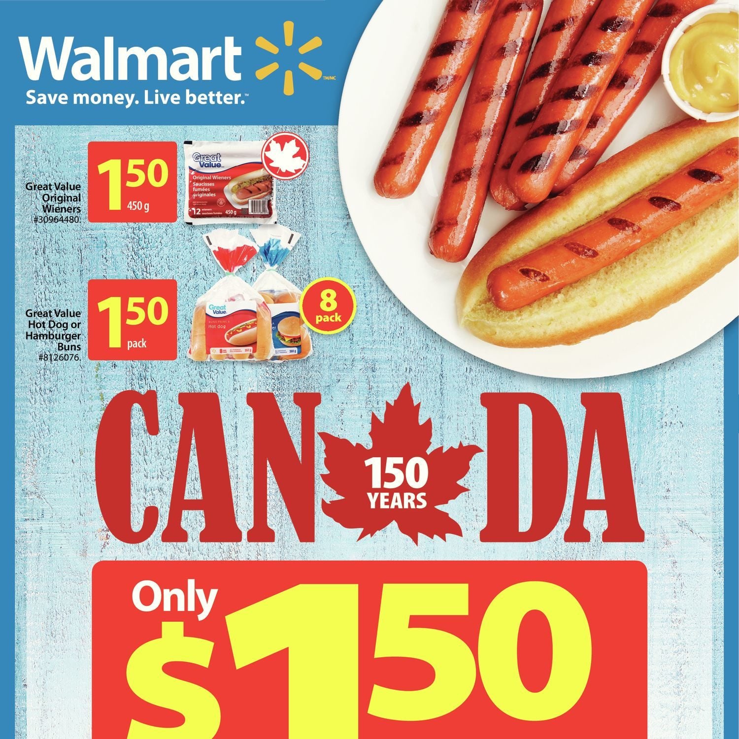 Walmart Weekly Flyer - Weekly - Canada 150 Years - Jun 29 – Jul 5 ...