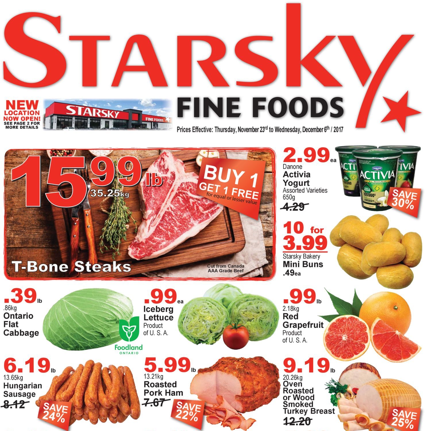 Starsky Fine Foods Weekly Flyer - 2 Weeks of Savings - Nov 23 – Dec 6 ...