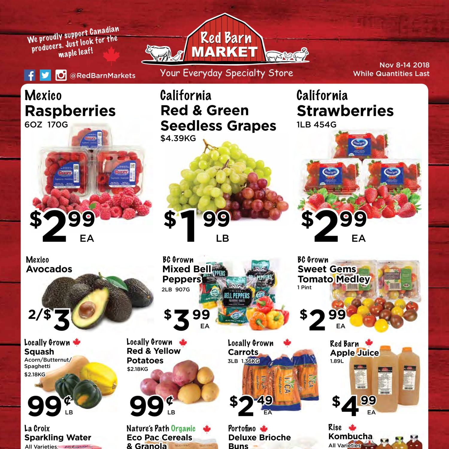 Red Barn Market Weekly Flyer - Weekly Specials - Nov 8 – 14 ...
