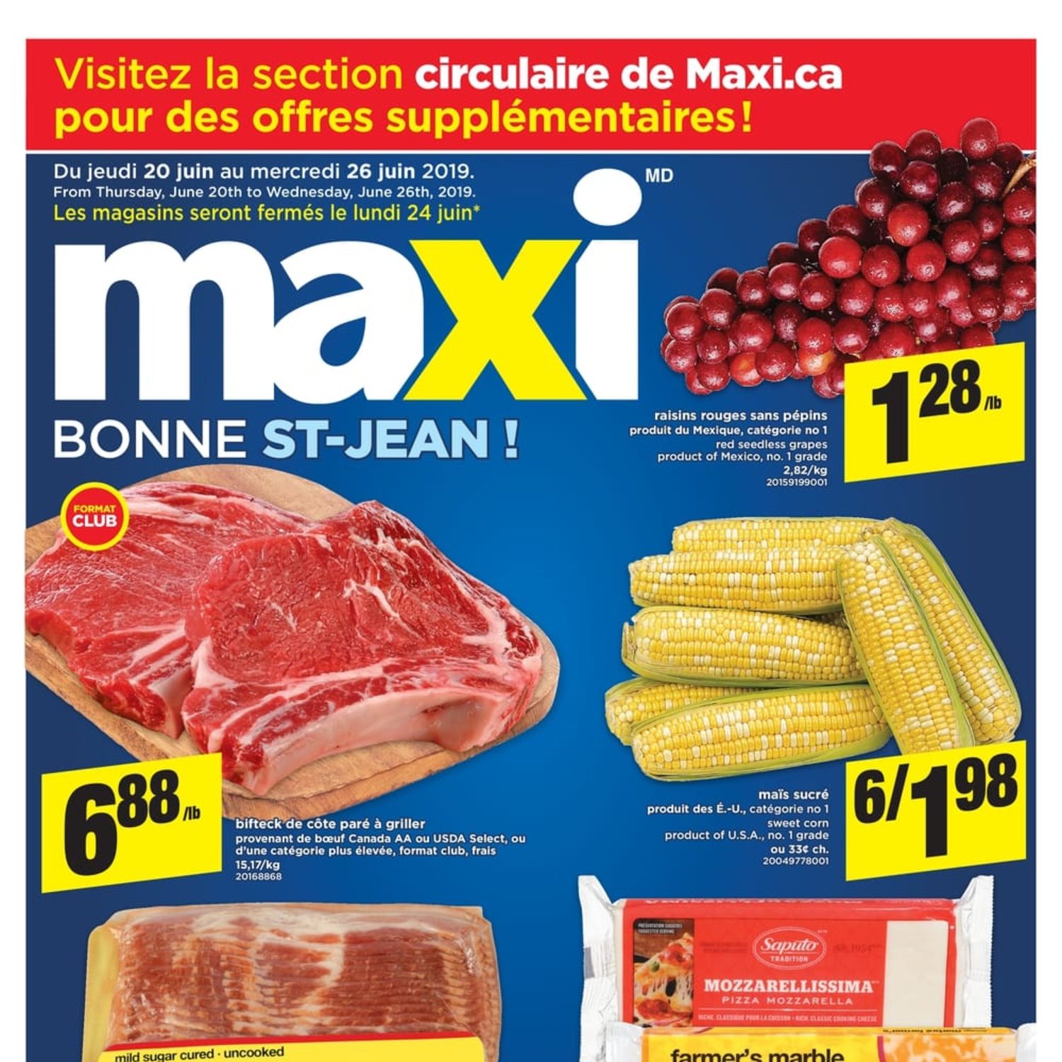 Maxi Weekly Flyer - Weekly - Jun 20 – 26 - RedFlagDeals.com
