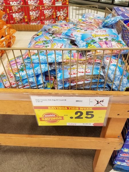 [Sobeys] Sobeys (Bathurst and Rutherford) Mr. Freeze Clearance 25¢ to ...