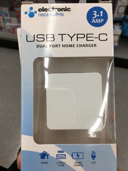 [Dollarama] Dollarama -$4 Tech1 USB-C/USB fast charger for home ...