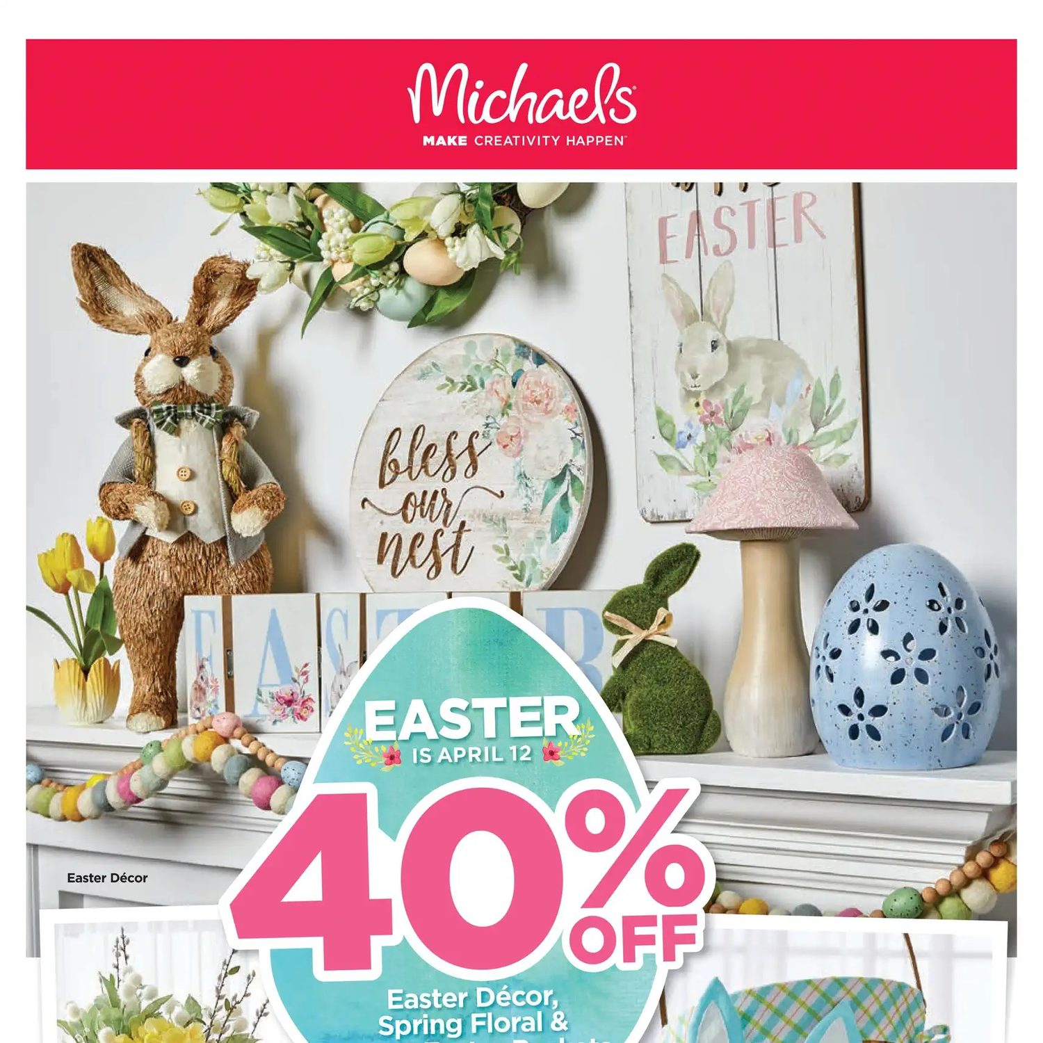 Michaels Weekly Flyer - Weekly - Easter - Mar 27 – Apr 2 - RedFlagDeals.com