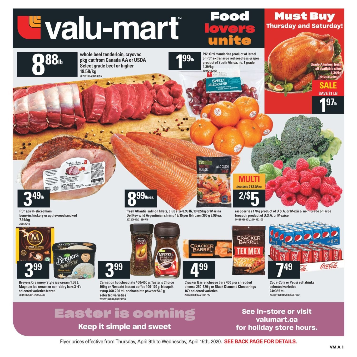 Valu-Mart Weekly Flyer - Weekly Specials - Apr 9 – 15 - RedFlagDeals.com