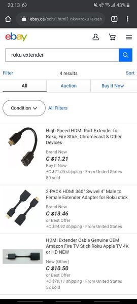 [Roku] Roku - free HDMI extenders. For Roku stick users - RedFlagDeals ...