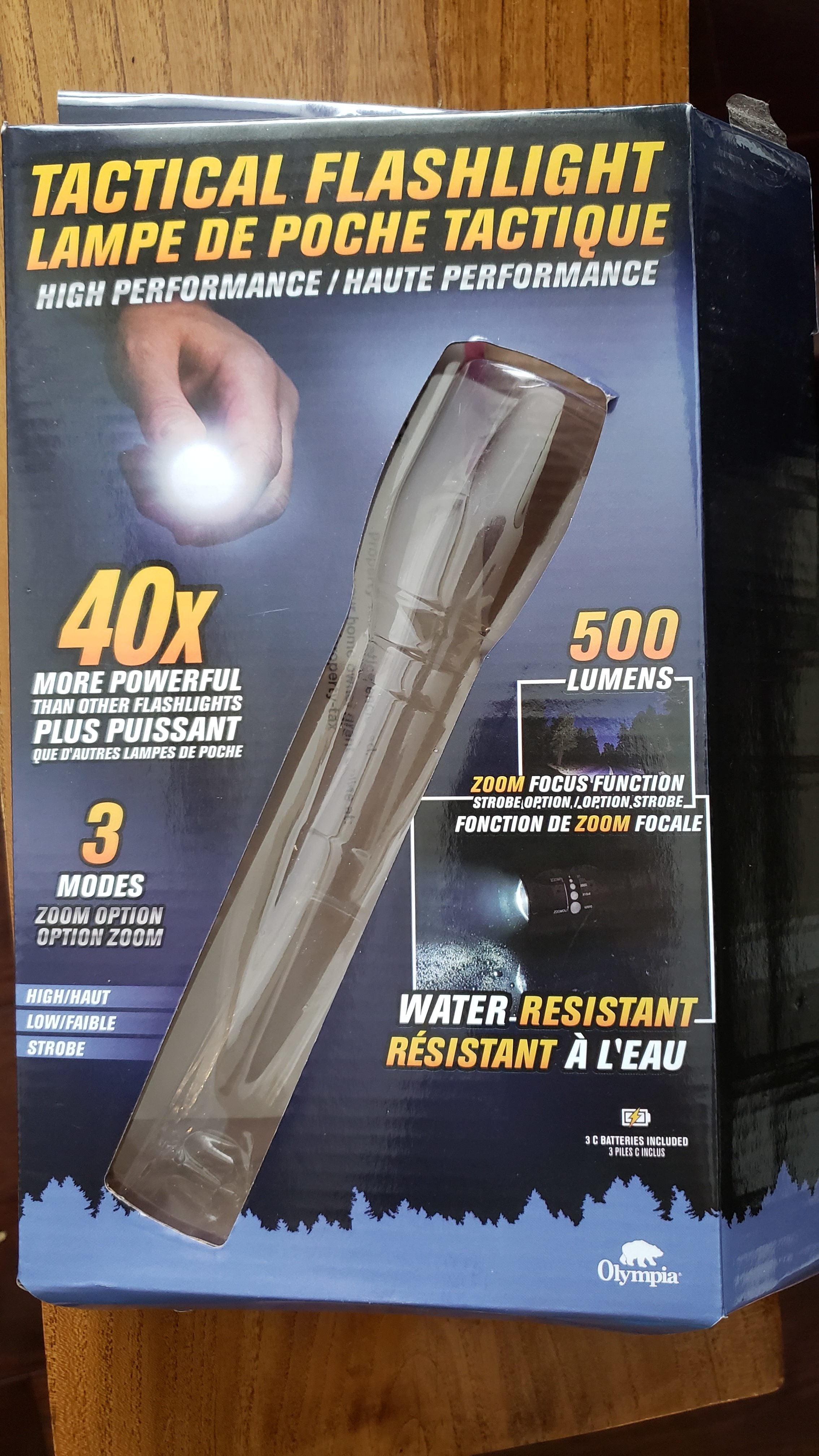 [Princess Auto] Olympia LED Tactical Flashlight 500lm - $6.51 ...