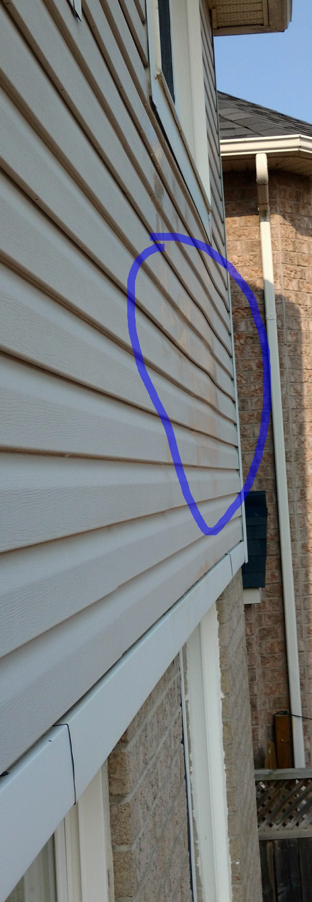 Drip sound and bulge in siding - RedFlagDeals.com Forums