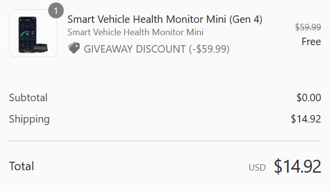 [Nonda] ZUS® Smart Vehicle Health Monitor Mini (Gen 4) (US ...