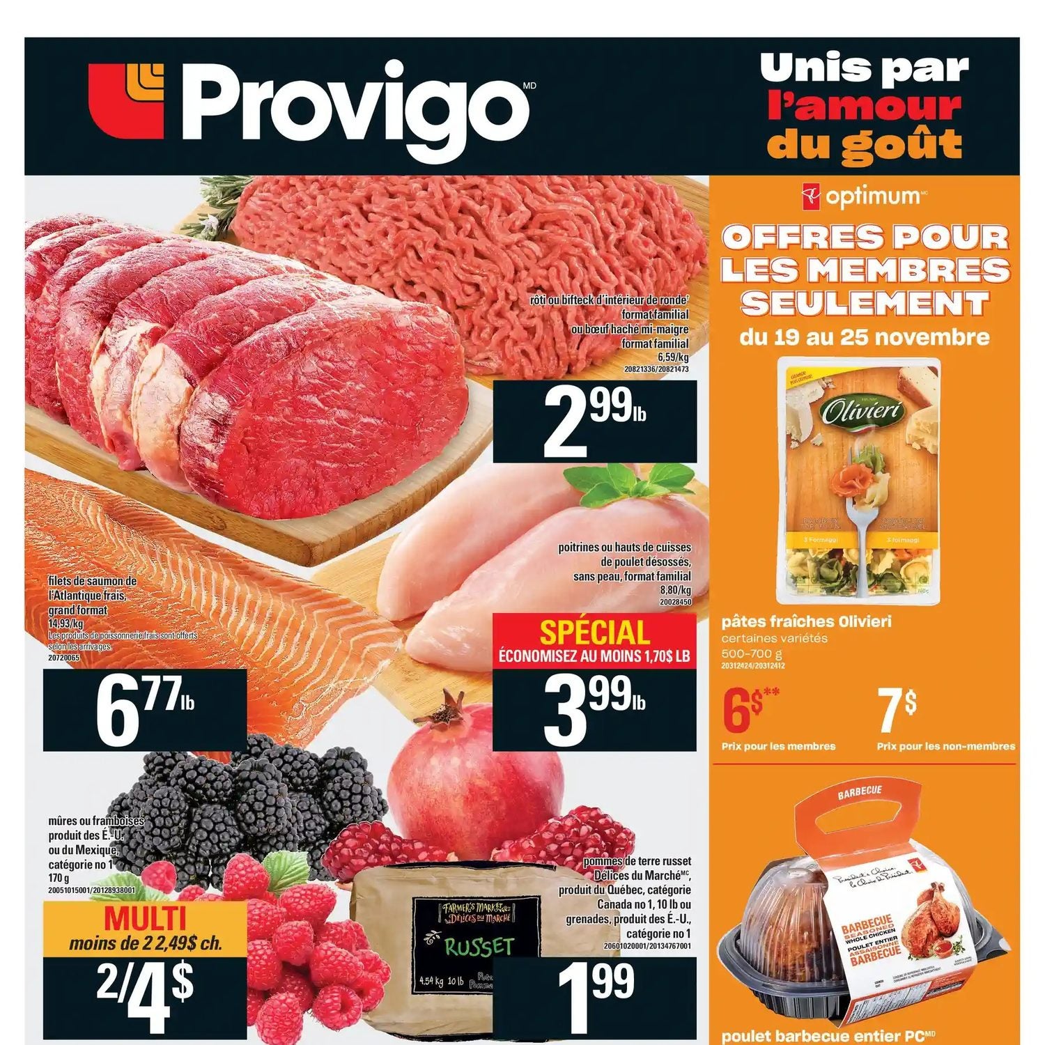 Provigo Weekly Flyer - Weekly Specials - Nov 19 – 25 - RedFlagDeals.com
