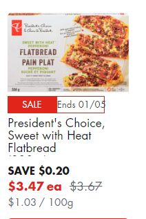 [Shoppers Drug Mart] Buy PC Brand Sweet with Heat flatbread and PC ...