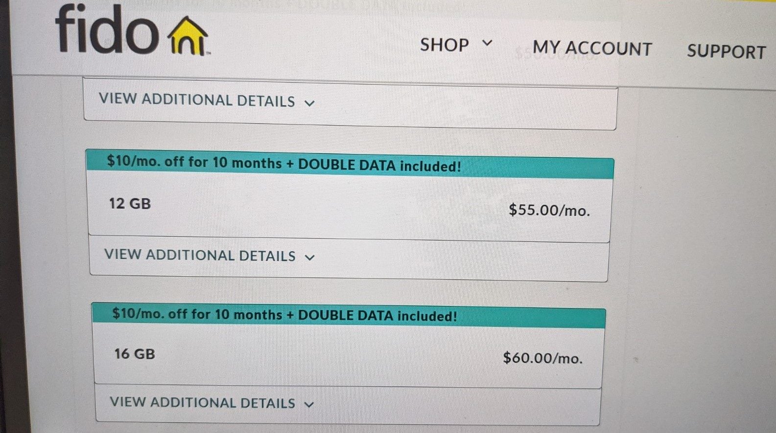 [Fido] FIDO BYOD BOXING WEEK DEALS Online *NEW ACTIVATIONS ONLY ...