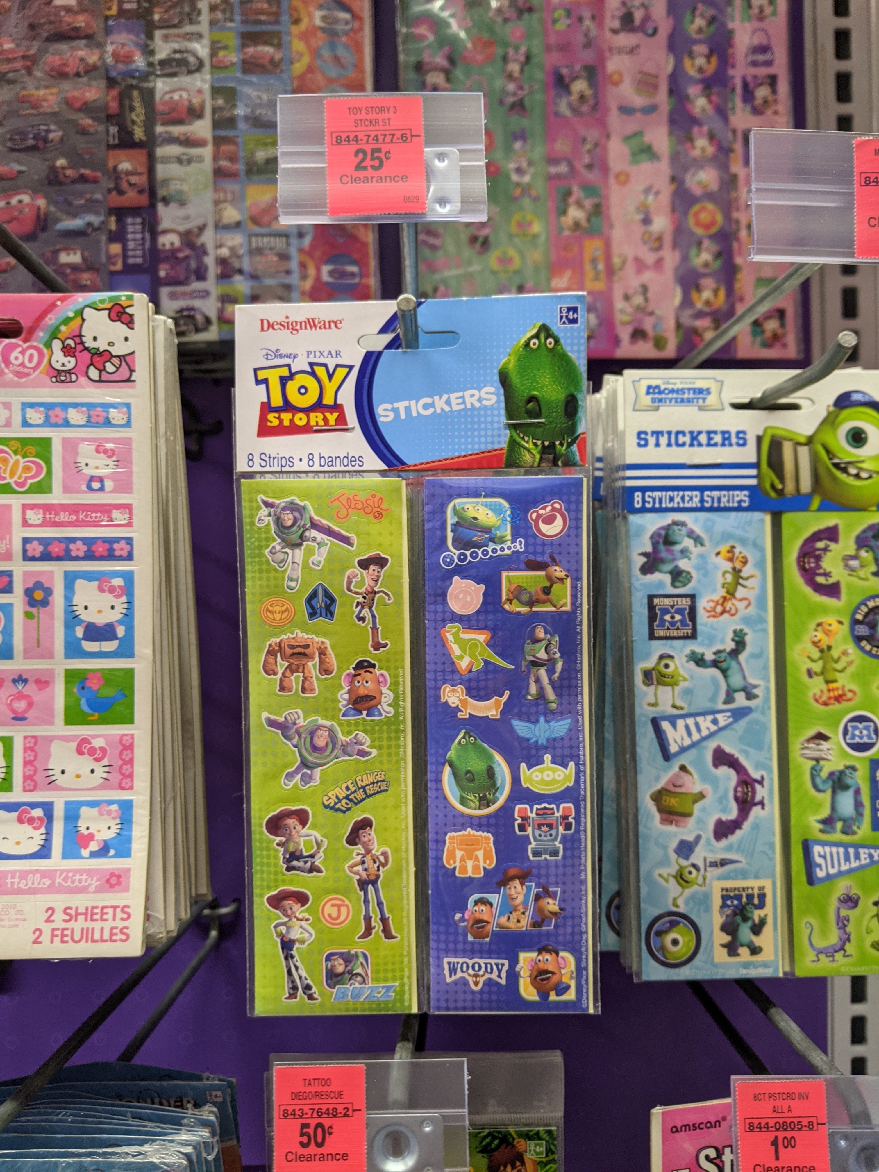 [Party City] 25¢ Disney Stickers - Kennedy Commons, Scarborough, ON ...