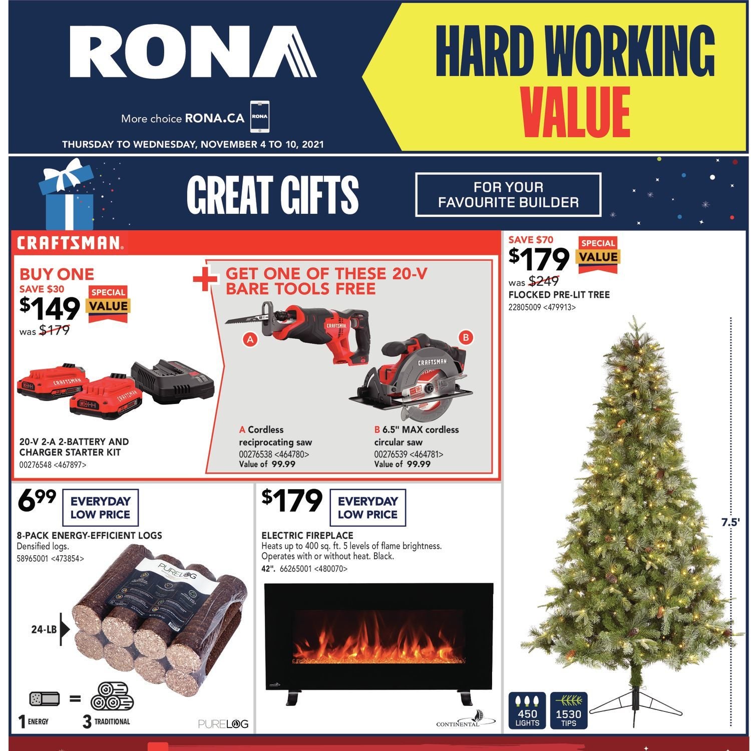 Rona Weekly Flyer - Weekly Deals - Nov 4 – 10 - RedFlagDeals.com