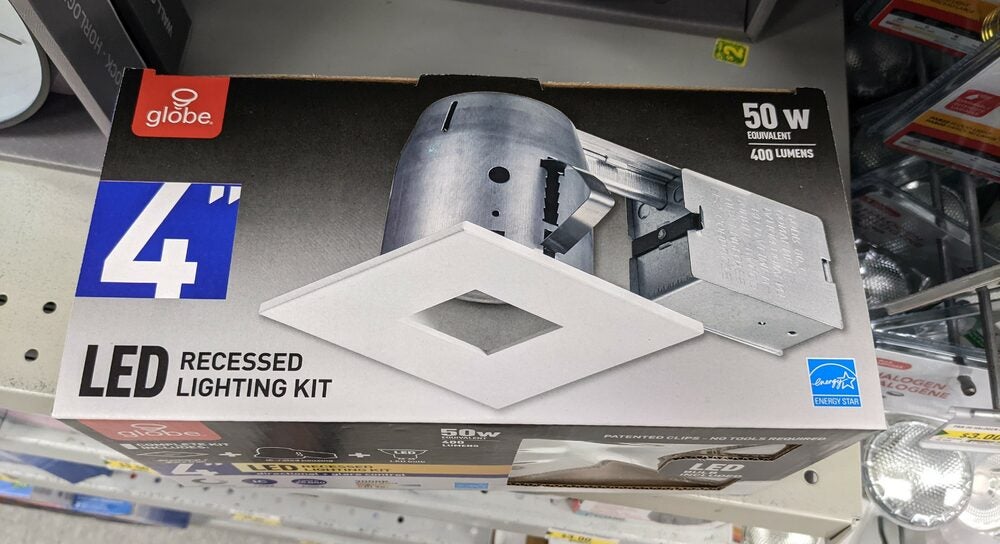 [Dollarama] Globe 4" recessed LED lighting kit - $5 - RedFlagDeals.com ...