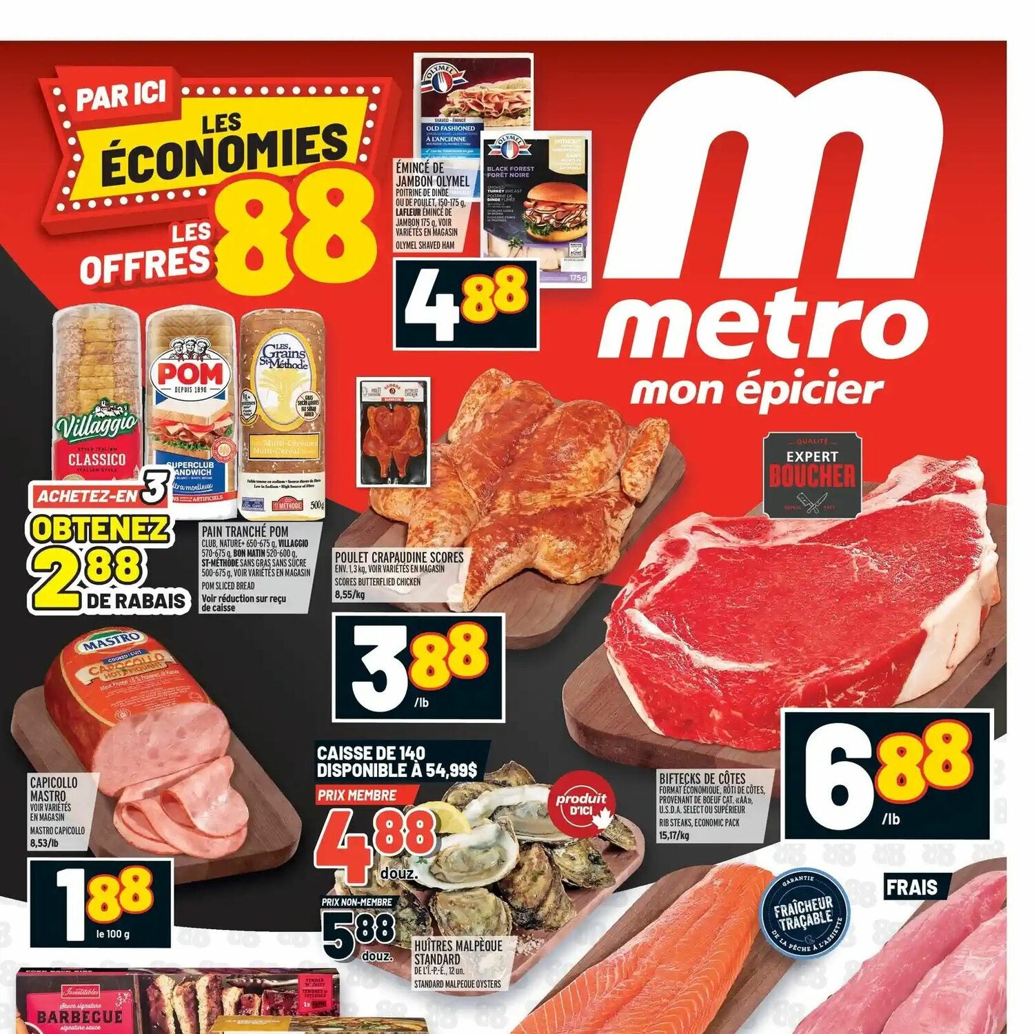Metro Weekly Flyer - Weekly Savings - 88's Sale (QC) - Sep 1 – 7 ...