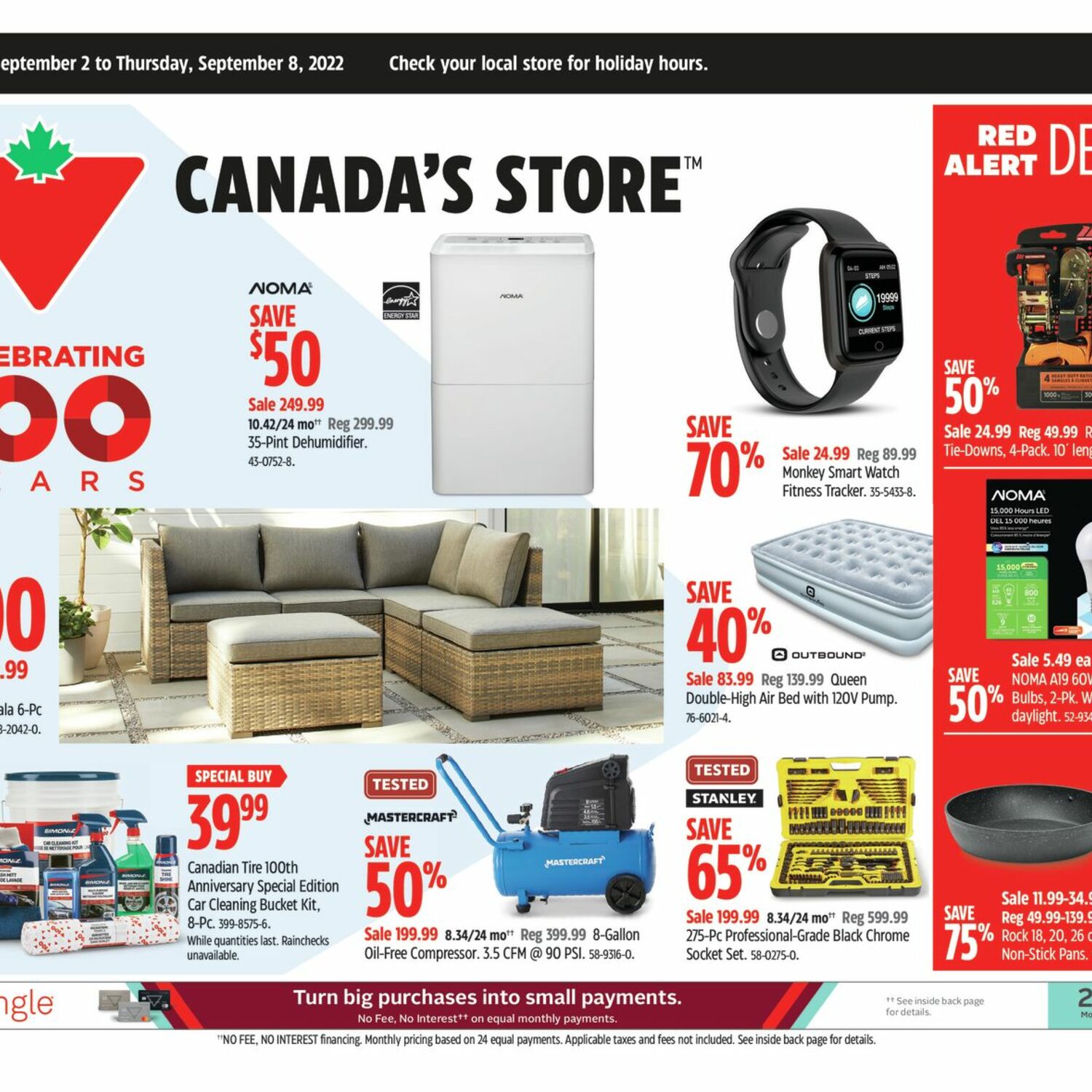 Canadian Tire Weekly Flyer - Weekly Deals - Canada's Store (West) - Sep ...