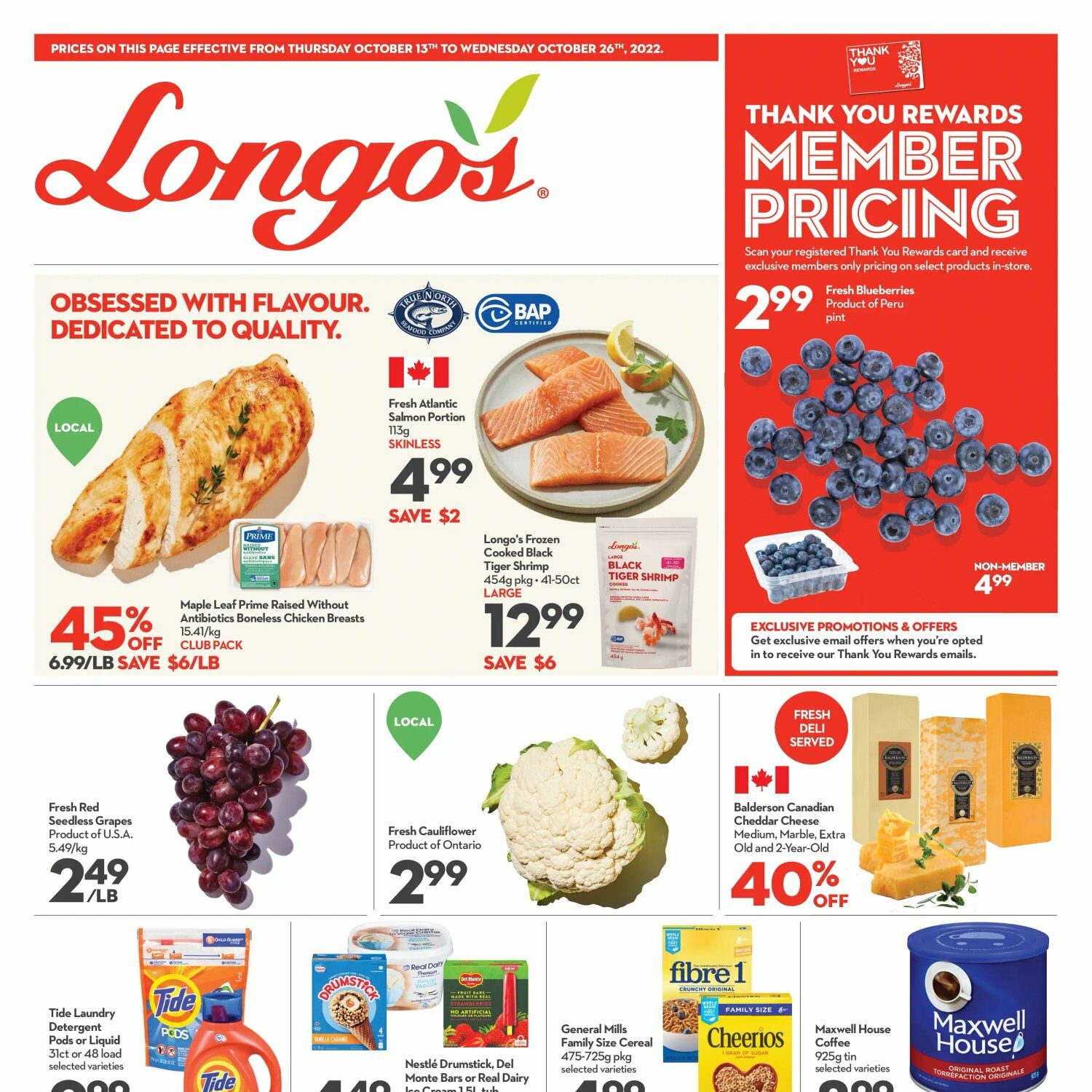 Longos Weekly Flyer - 2 Weeks of Savings - Oct 13 – 26 - RedFlagDeals.com