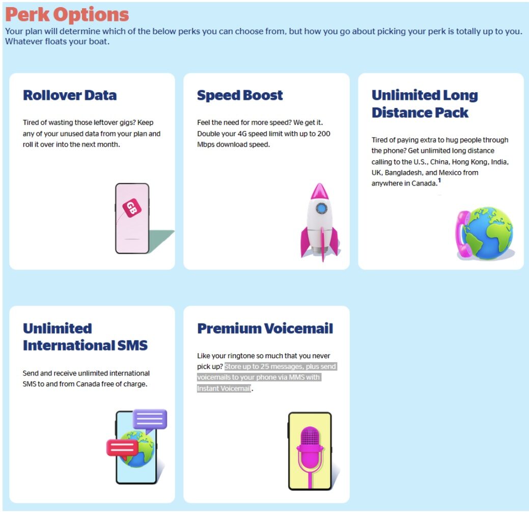 [Koodo Mobile] Pick your perk plan - RedFlagDeals.com Forums
