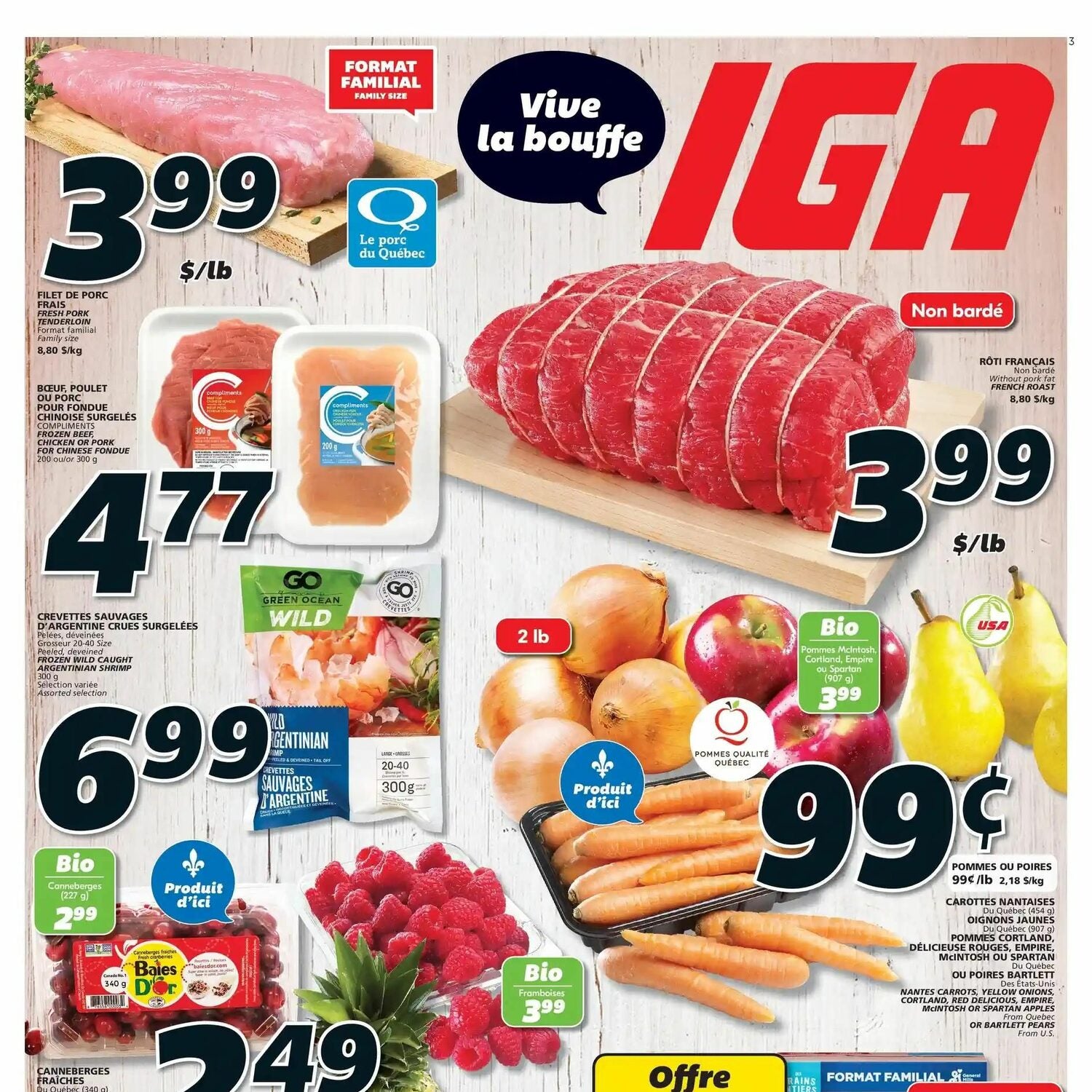IGA Weekly Flyer - Weekly Savings (QC) - Nov 3 – 9 - RedFlagDeals.com