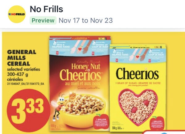 [No Frills] Nov. 17-23: Redeem 20K PCO Points, Get 9K Points on 4 x GM ...
