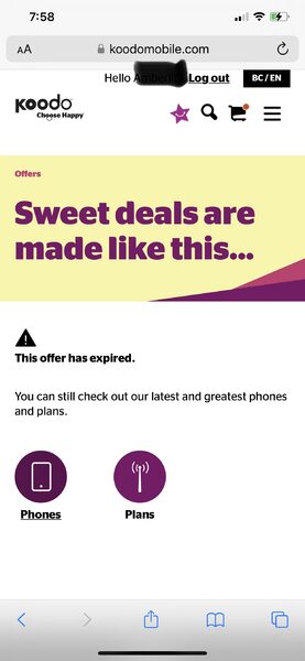 [Koodo] [Black Friday] $45/Month for 50GB of data and $0/Month iPhone ...