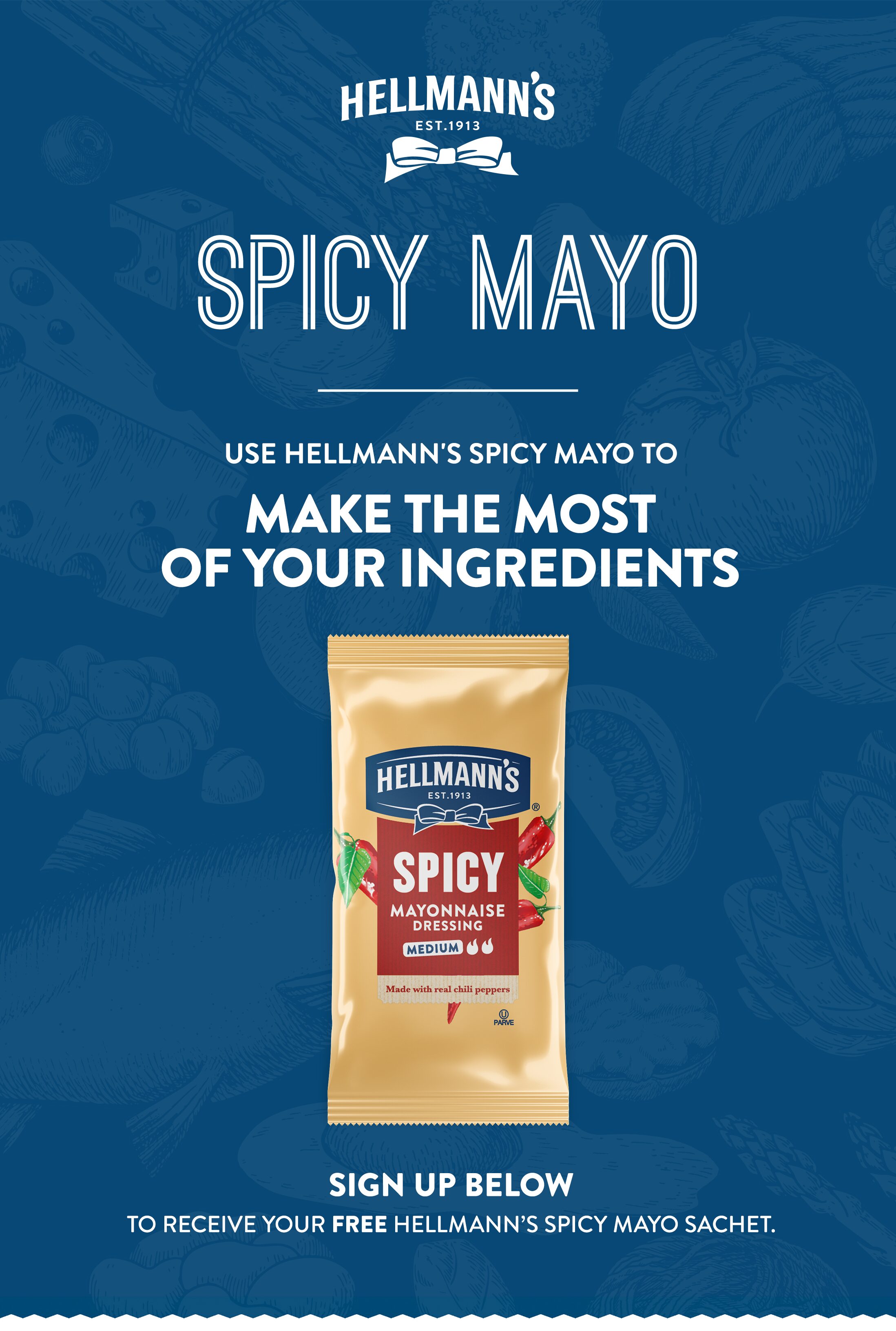 [Unilever] Free Hellmann's Spicy Mayo Sachet (excluding Quebec ...