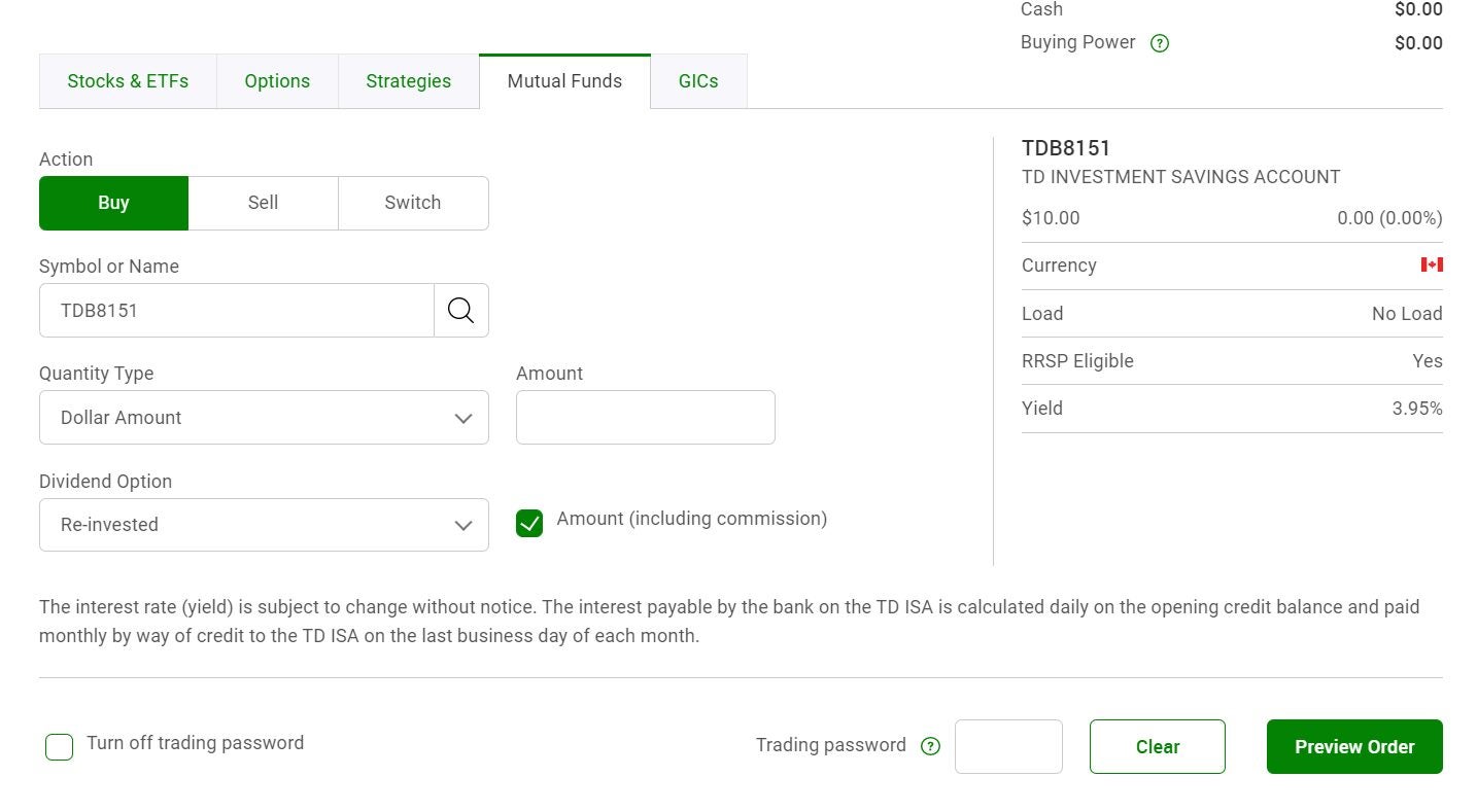 [TD Direct Investing] TD Direct Investing $300 bonus (code INVESTNOW ...