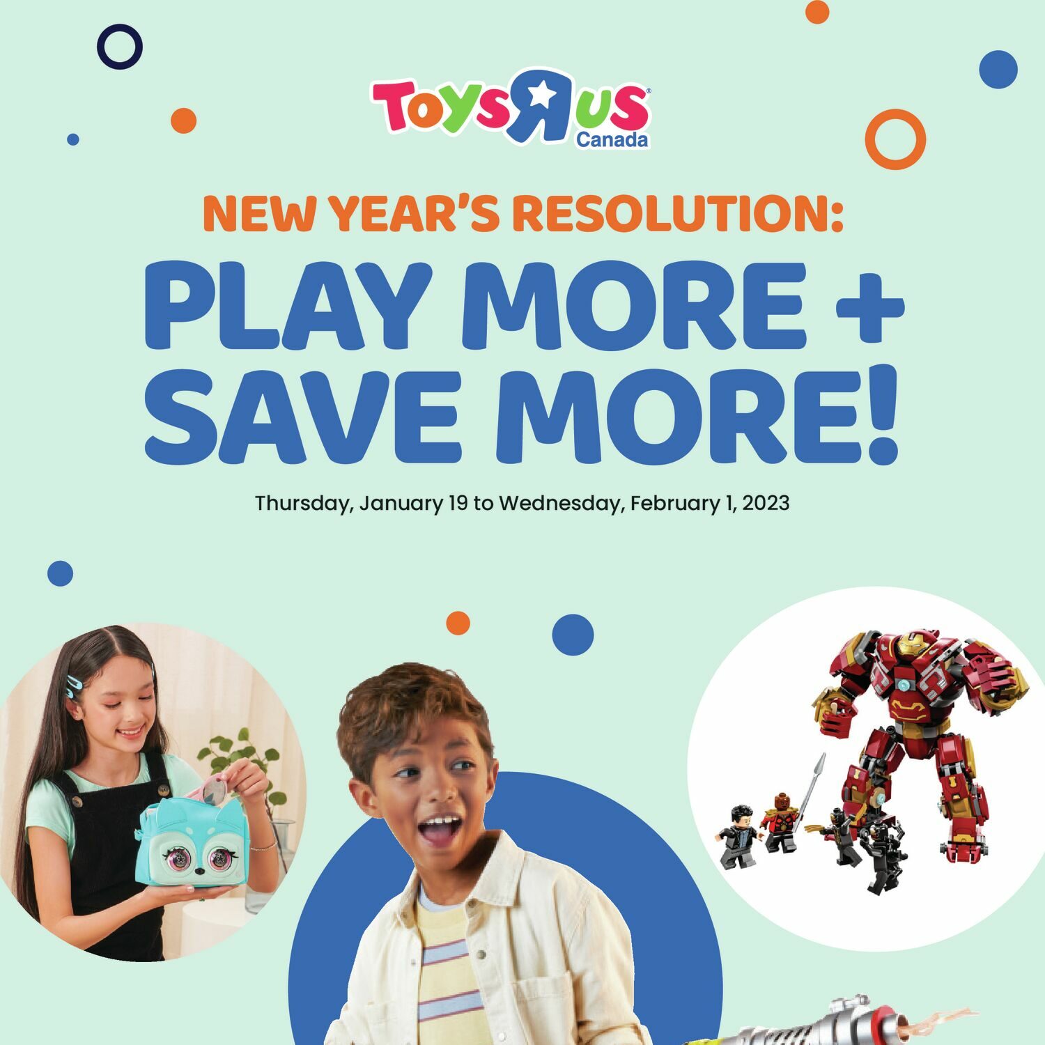 Toys R Us Weekly Flyer - 2 Weeks of Savings - Play More, Save More ...
