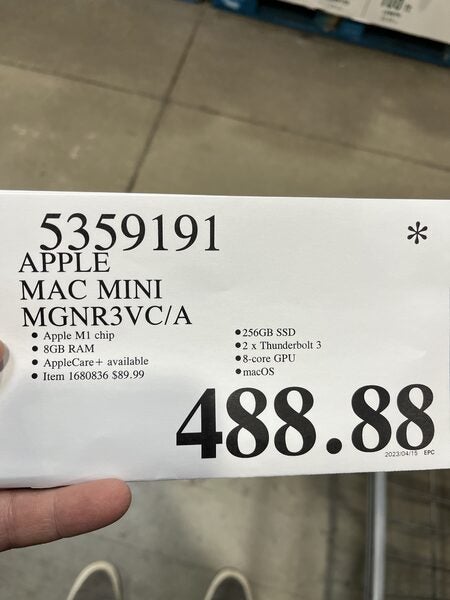 [Costco] In Store Mac Mini M1 chip $499.98 YMMY - Page 2 - RedFlagDeals ...