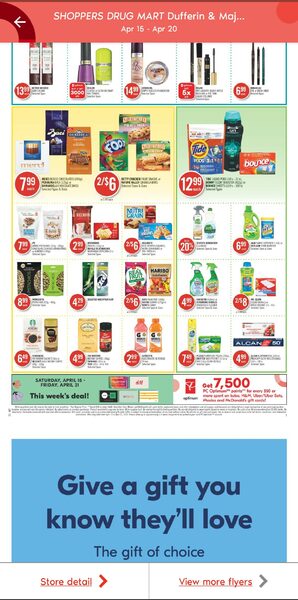 [Shoppers Drug Mart] Get 7500 PCO points for every $50 spent on Kobo, H ...