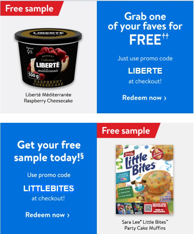 [Walmart] FREE Sample from Walmart - RedFlagDeals.com Forums