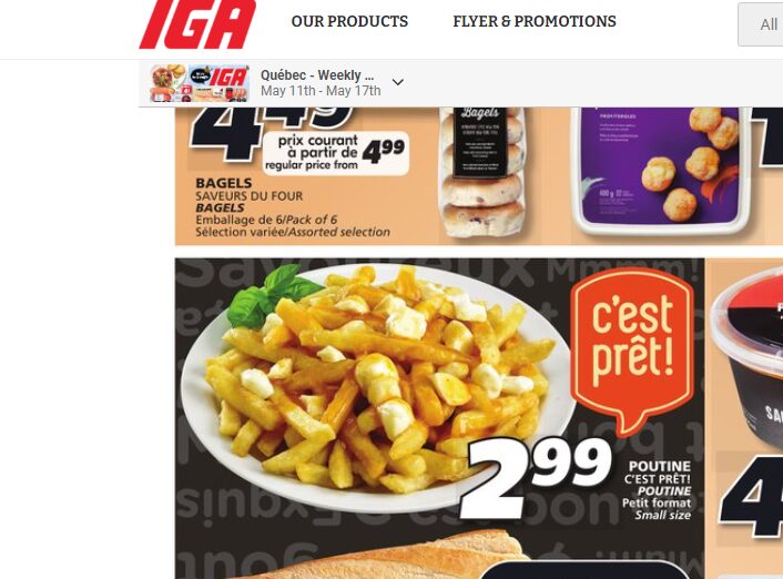 [IGA] $2.99 Small Poutine (IGA Quebec) - RedFlagDeals.com Forums