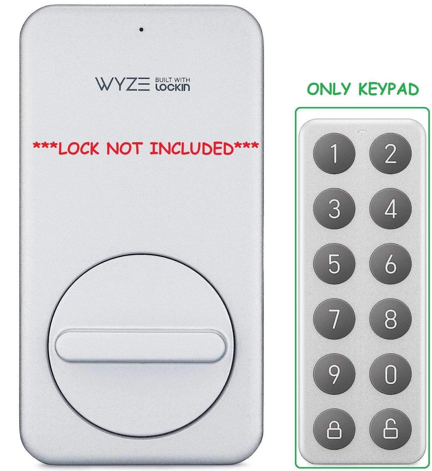 [Amazon.ca] Wyze Lock Keypad for Wyze Lock $39.70 (1 year low ...