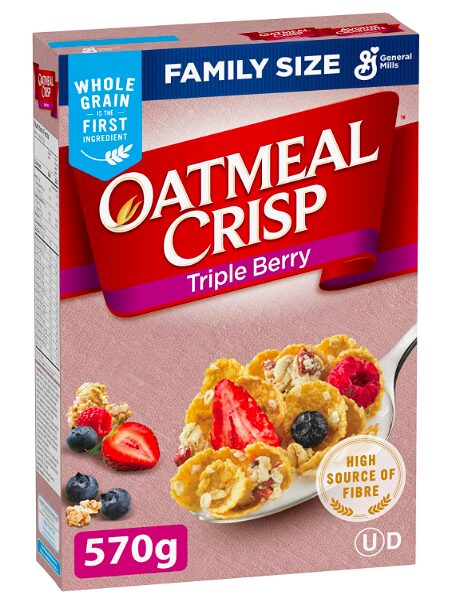 [Amazon.ca] Oatmeal Crisp Triple Berry Cereal Family Size, 570 Grams- 2 ...