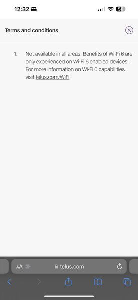 Telus "Wi-Fi 6" false advertising - RedFlagDeals.com Forums