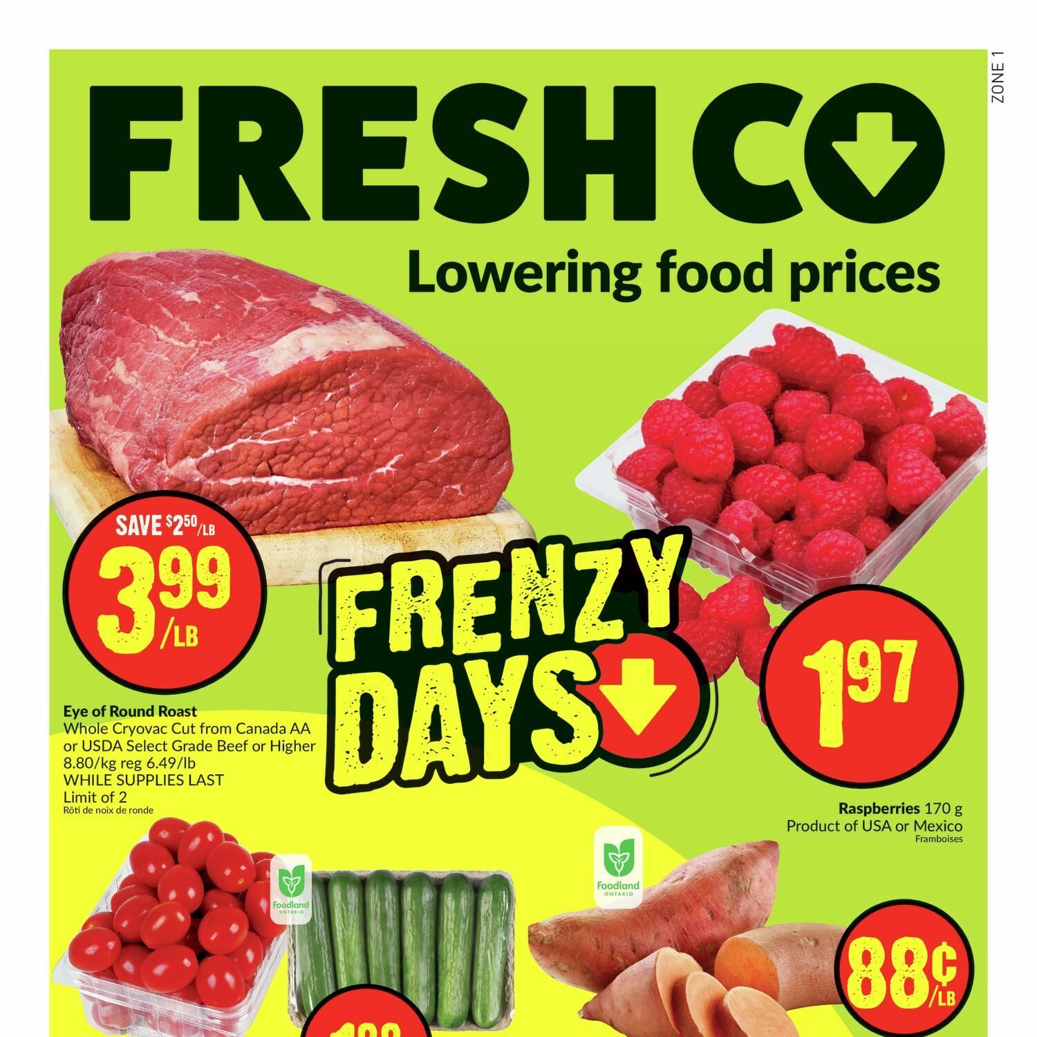Fresh Co Weekly Flyer - Weekly Savings - Frenzy Days (ON) - Oct 19 – 25 ...