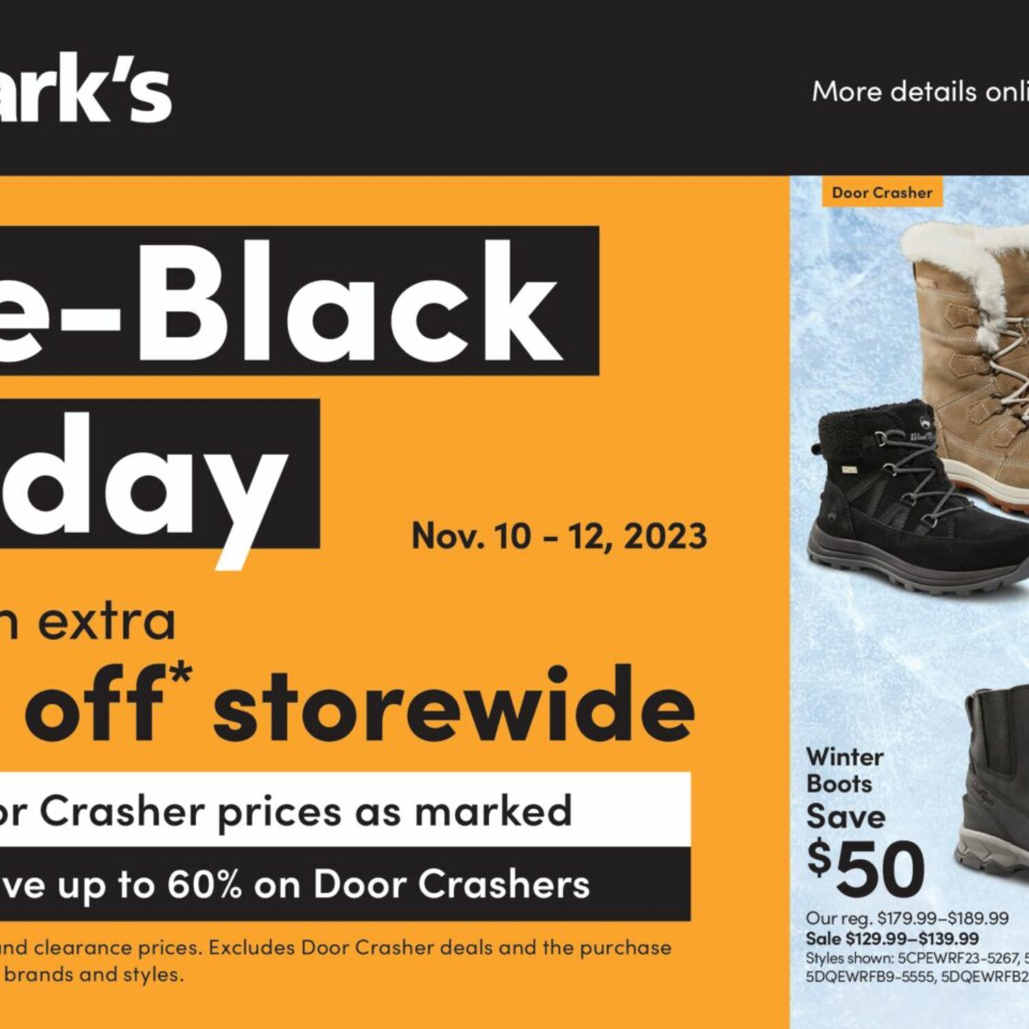 Mark's Weekly Flyer - Weekly Deals - Pre-Black Friday Sale - Nov 9 – 15 ...