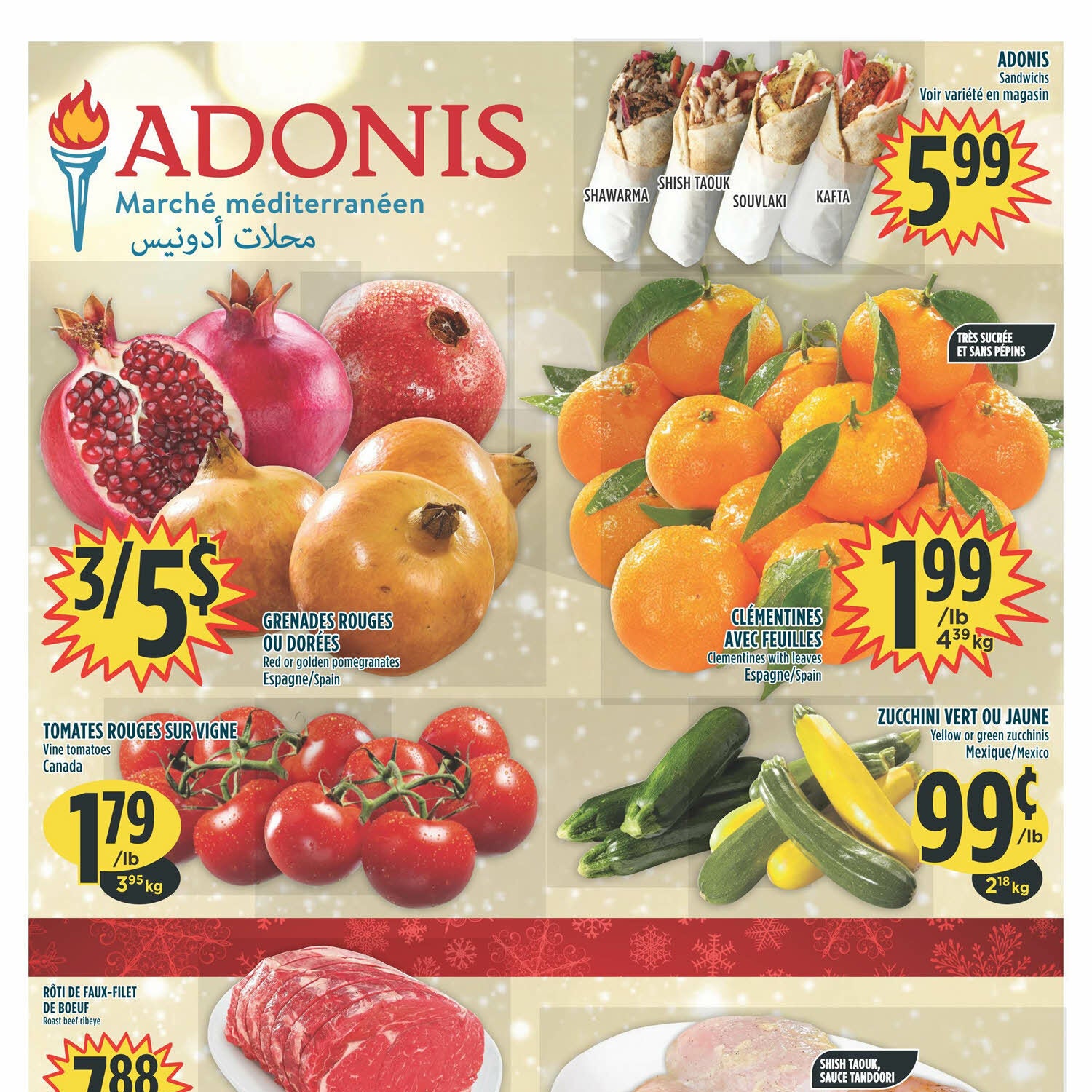 Marche Adonis Weekly Flyer - Weekly Specials (QC) - Nov 23 – 29 ...