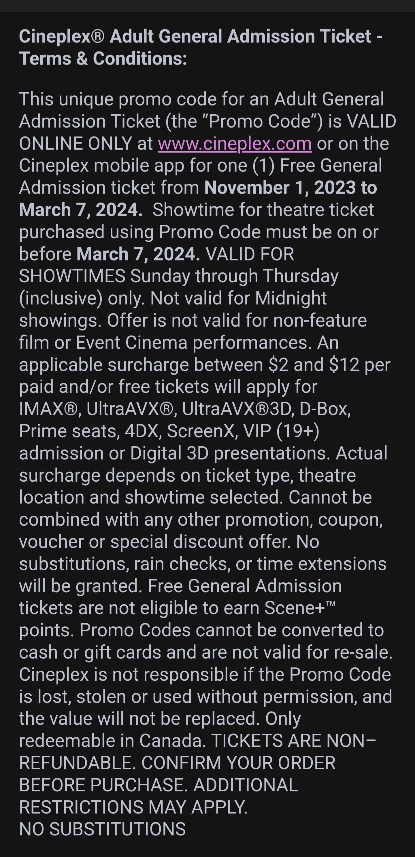 [Real Canadian Superstore] RCSS West 2x Peace Tea 12 pack with Cineplex ...