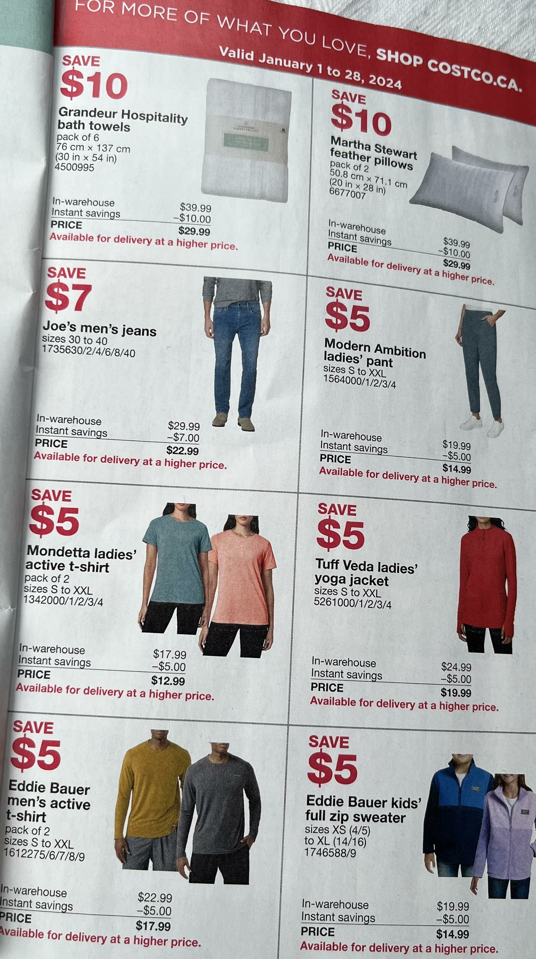 [Costco] Costco members only flyer - Jan 1 - 28, 2024 - RedFlagDeals ...