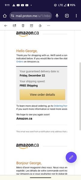 Amazon Guaranteed Delivery Date failed - RedFlagDeals.com Forums