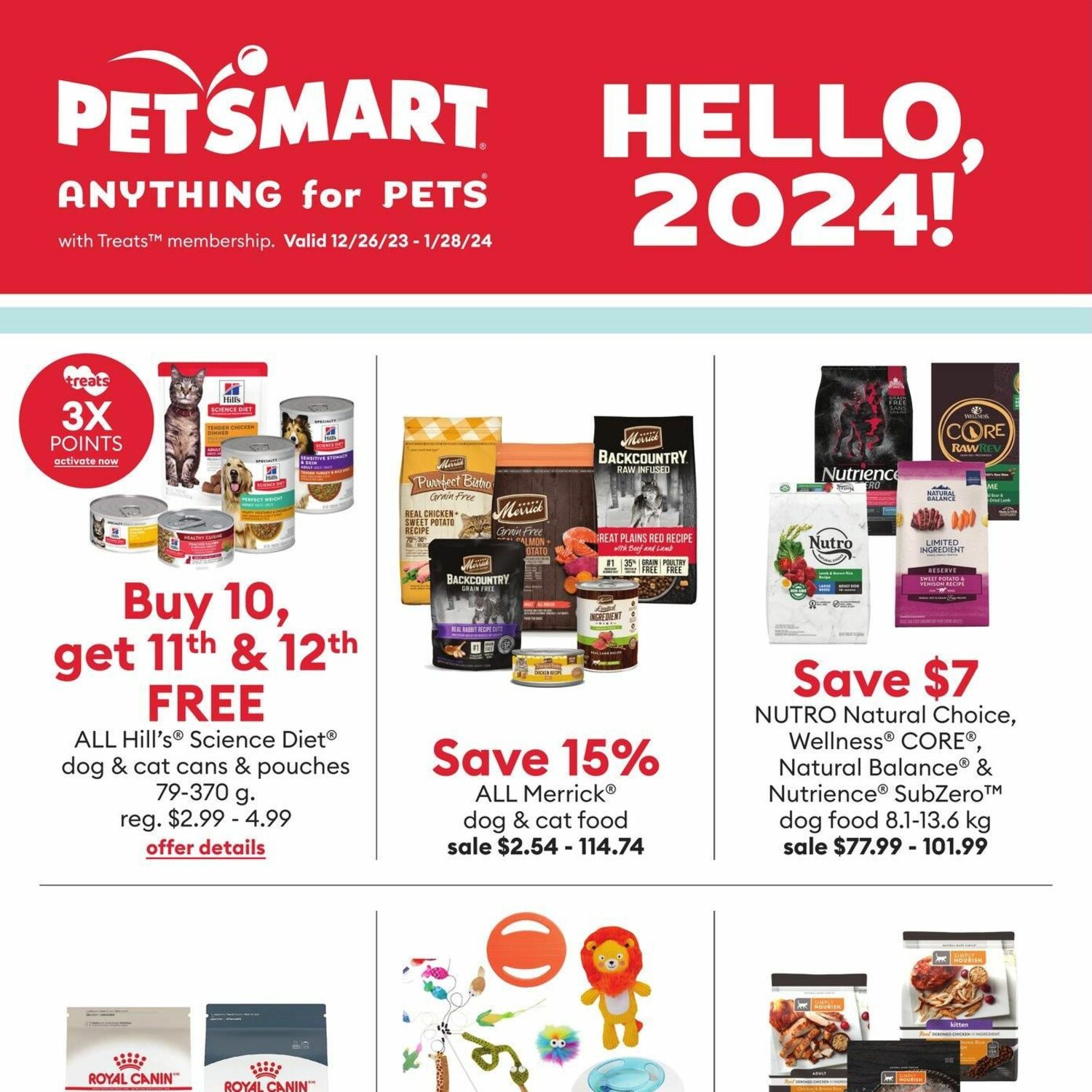 PetSmart Weekly Flyer - January Savings - Dec 26 – Jan 28 ...