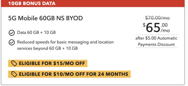 [Rogers] [Boxing Day] [Rogers] $24 5G 50GB plan (QC only ...