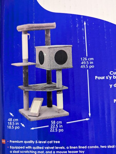 [Costco] All-In-One Cat Tree, YMMV - $65 - RedFlagDeals.com Forums