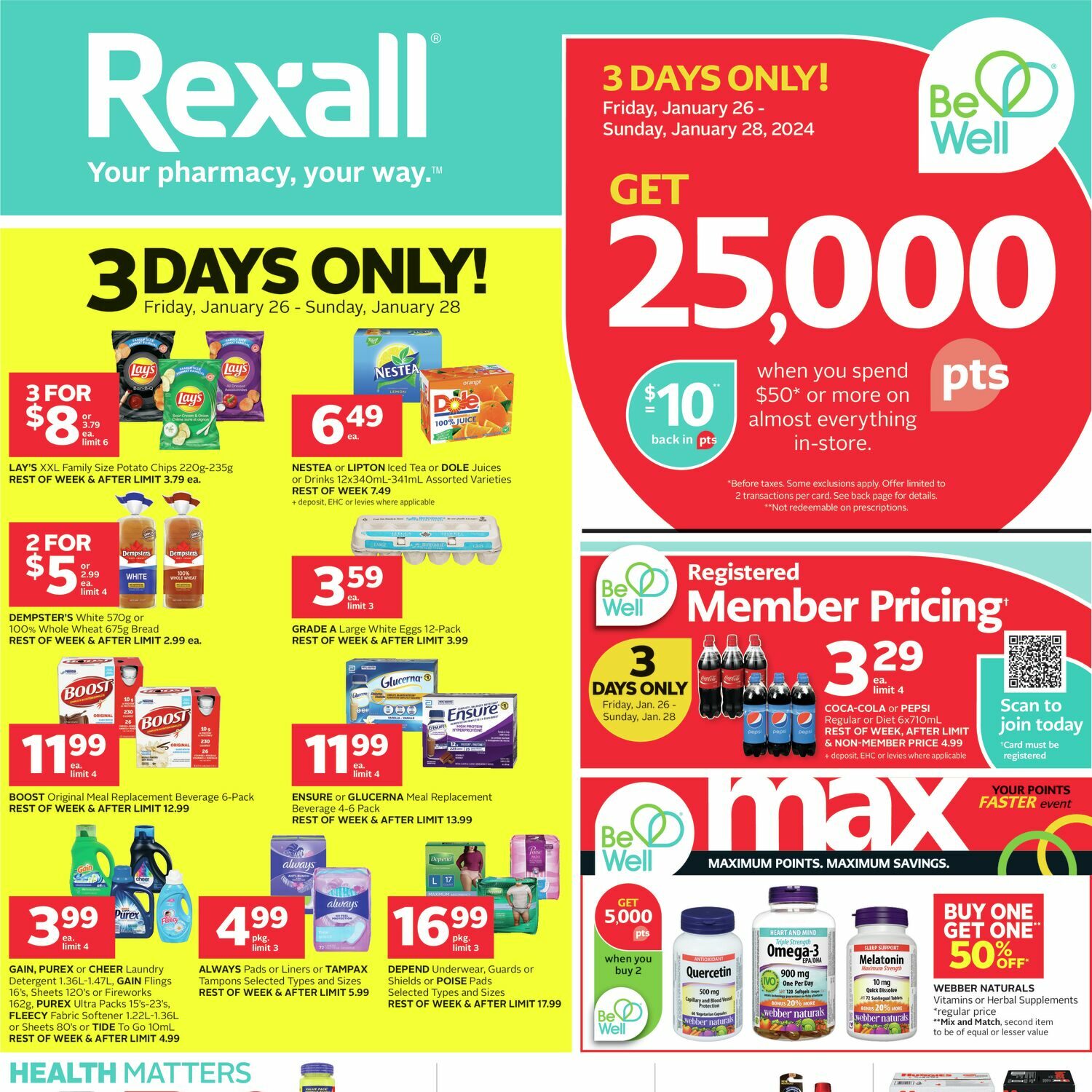 Rexall Weekly Flyer - Weekly Savings (AB) - Jan 26 – Feb 1 ...