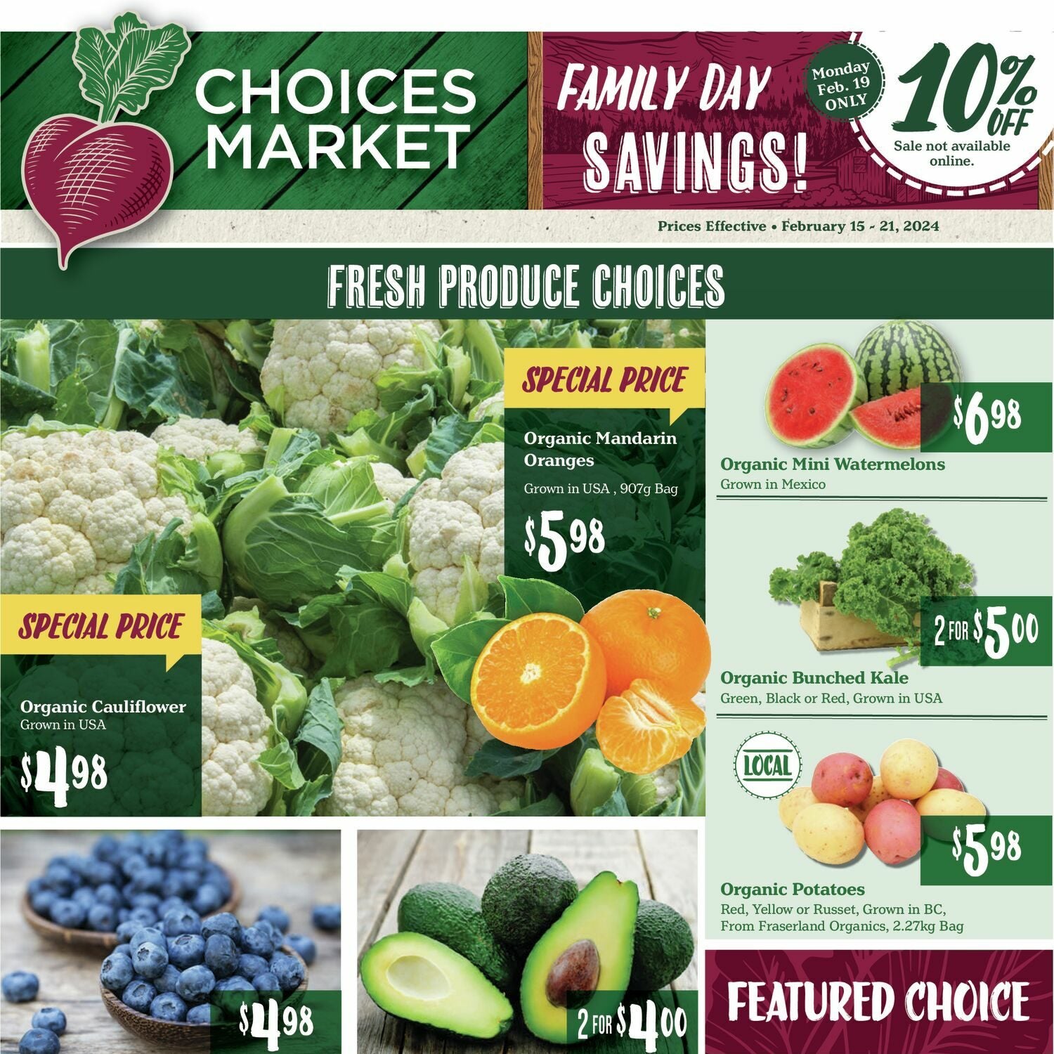Choices Markets Weekly Flyer - Weekly Specials - Feb 15 – 21 ...