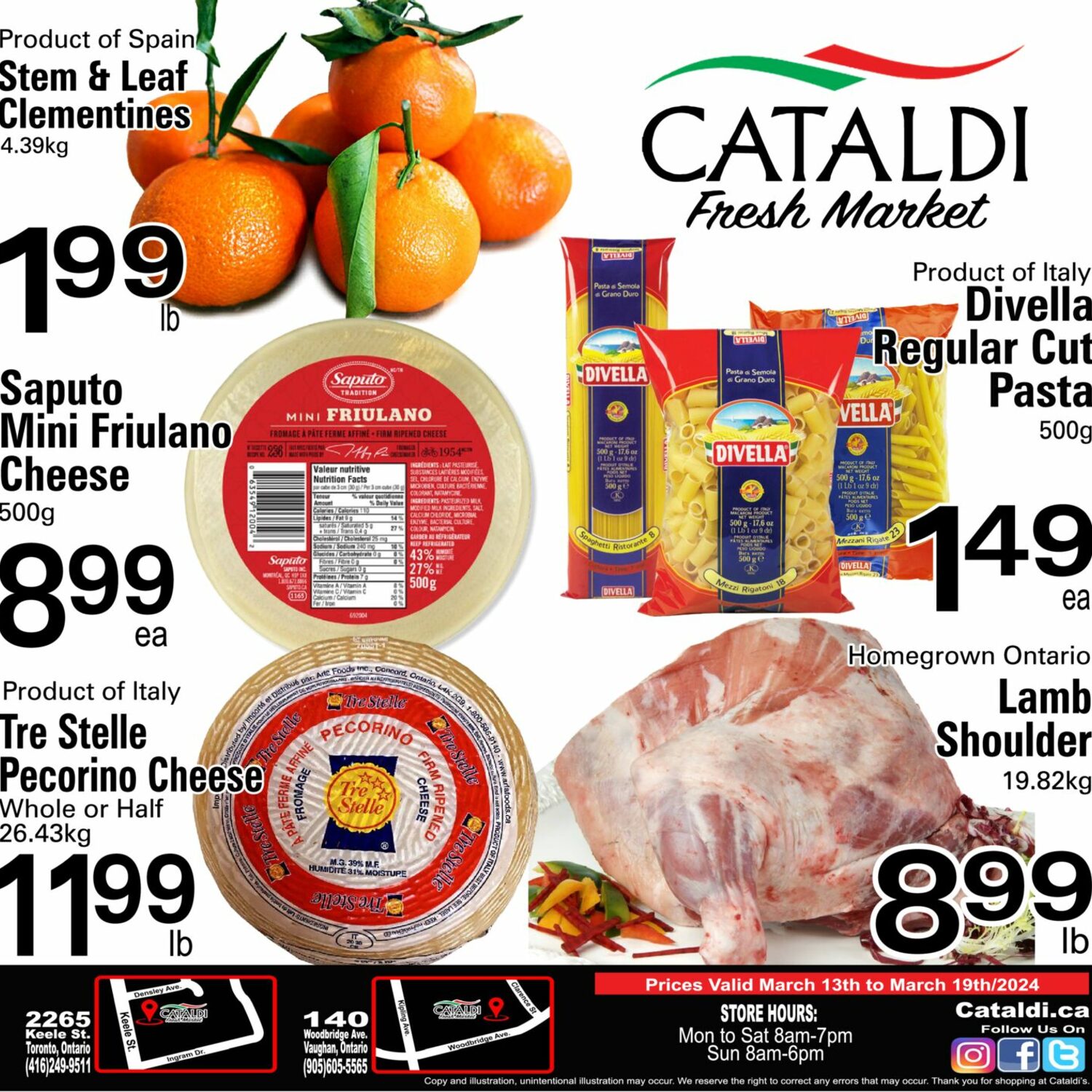 Cataldi Fresh Market Weekly Flyer - Weekly Specials - Mar 13 – 19 ...